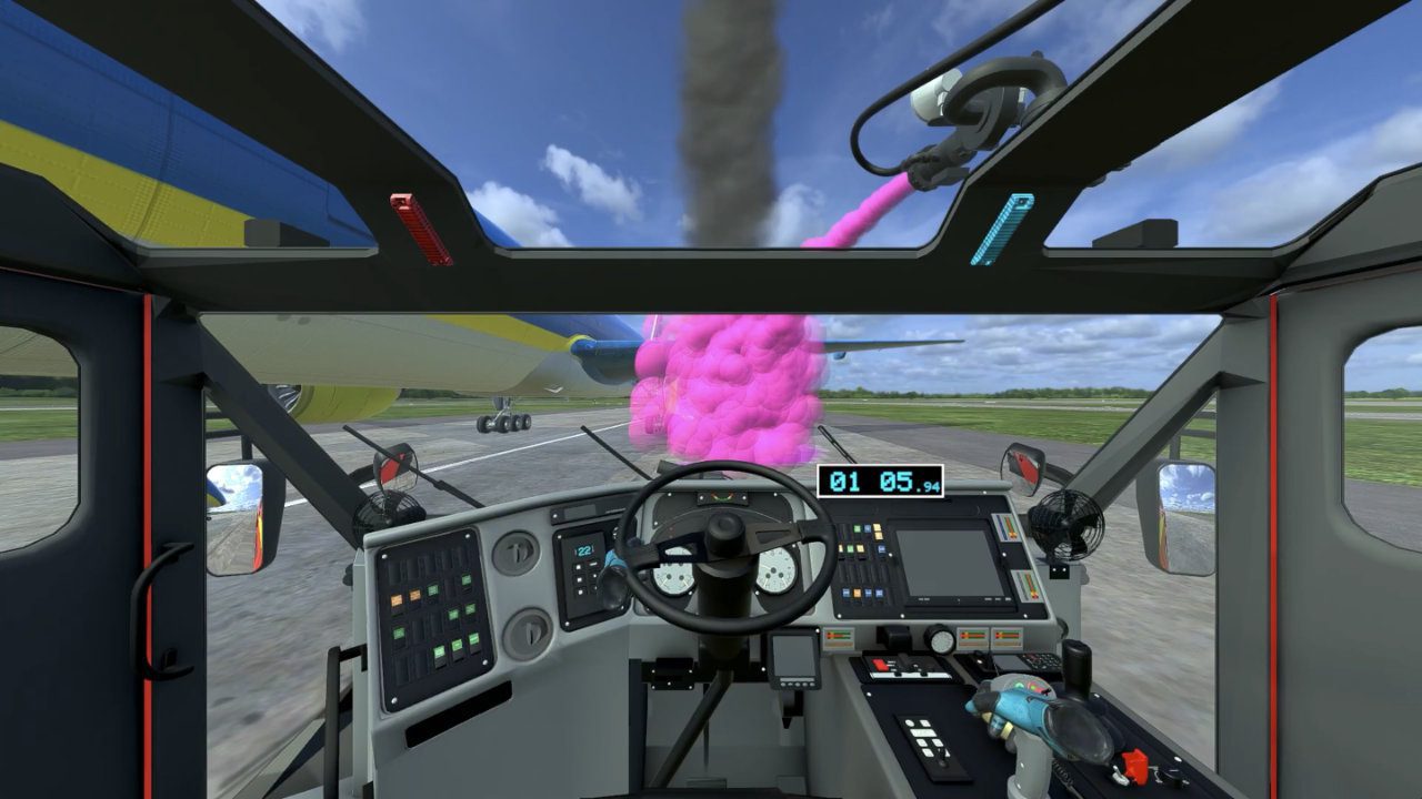 Airport Rescue & Fire Fighting (ARFF) VR Training - Virtu